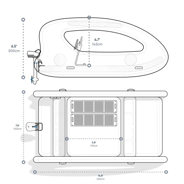GoSun Elcat Splash | Solar Powered Electric Boat