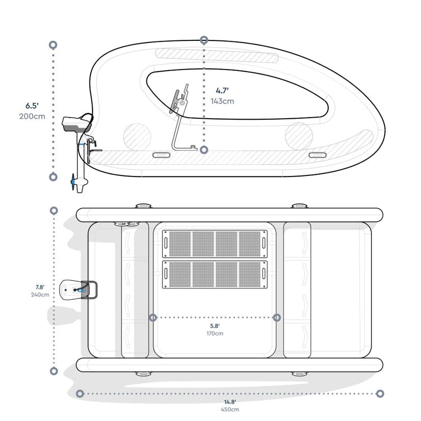 GoSun Elcat Splash | Solar Powered Electric Boat