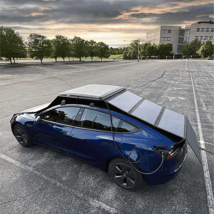 Solar Powered EV Charger | Electric Car Charging by GoSun