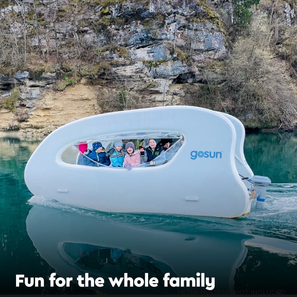 GoSun Elcat Splash | Solar Powered Electric Boat