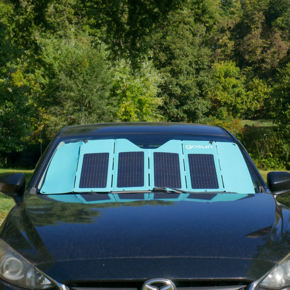 Solar Car Shade & Solar Powered Car Charger | GoSun