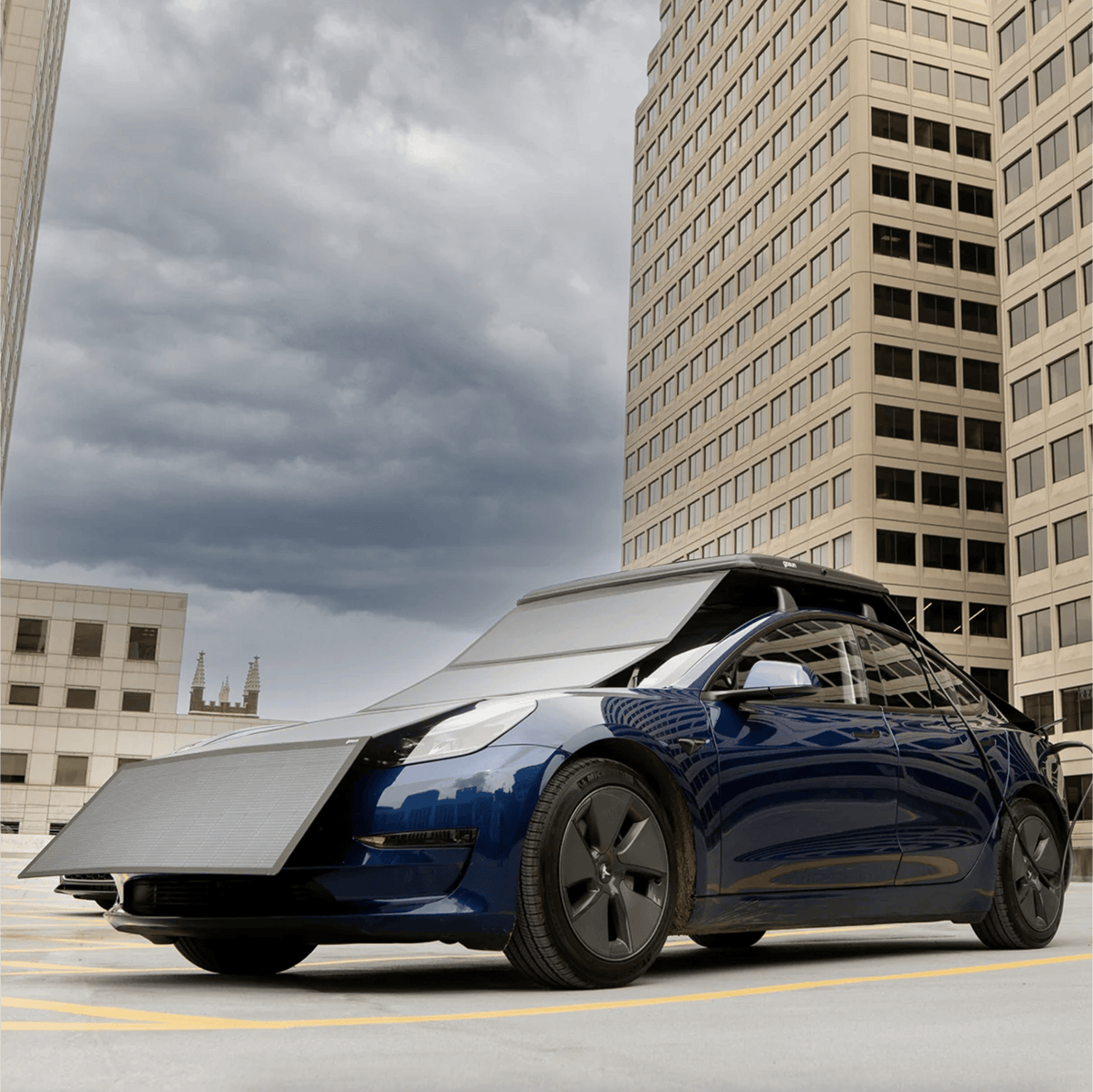 Solar Powered EV Charger | Electric Car Charging by GoSun