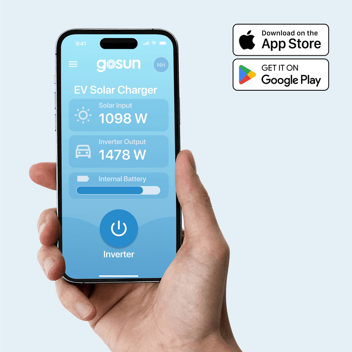 Solar Powered EV Charger | Electric Car Charging by GoSun