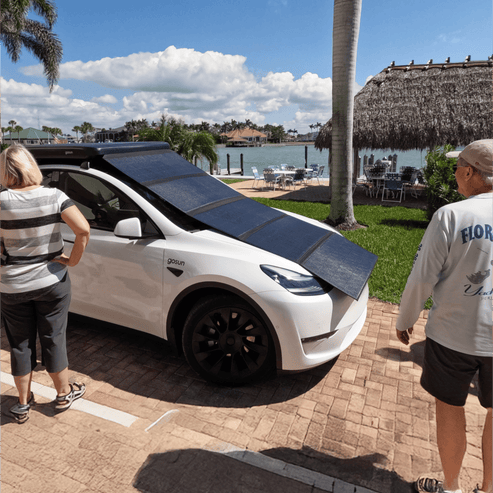 Solar Powered EV Charger | Electric Car Charging by GoSun