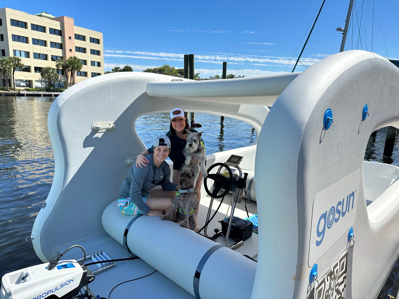 GoSun Elcat Splash | Solar Powered Electric Boat