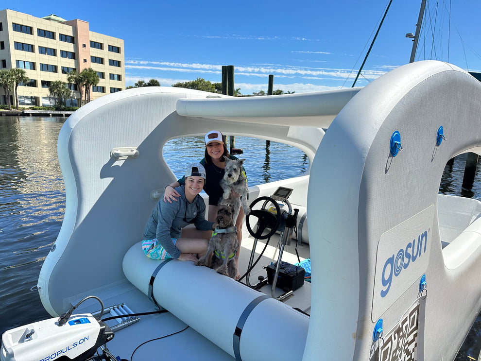 GoSun Elcat Splash | Solar Powered Electric Boat
