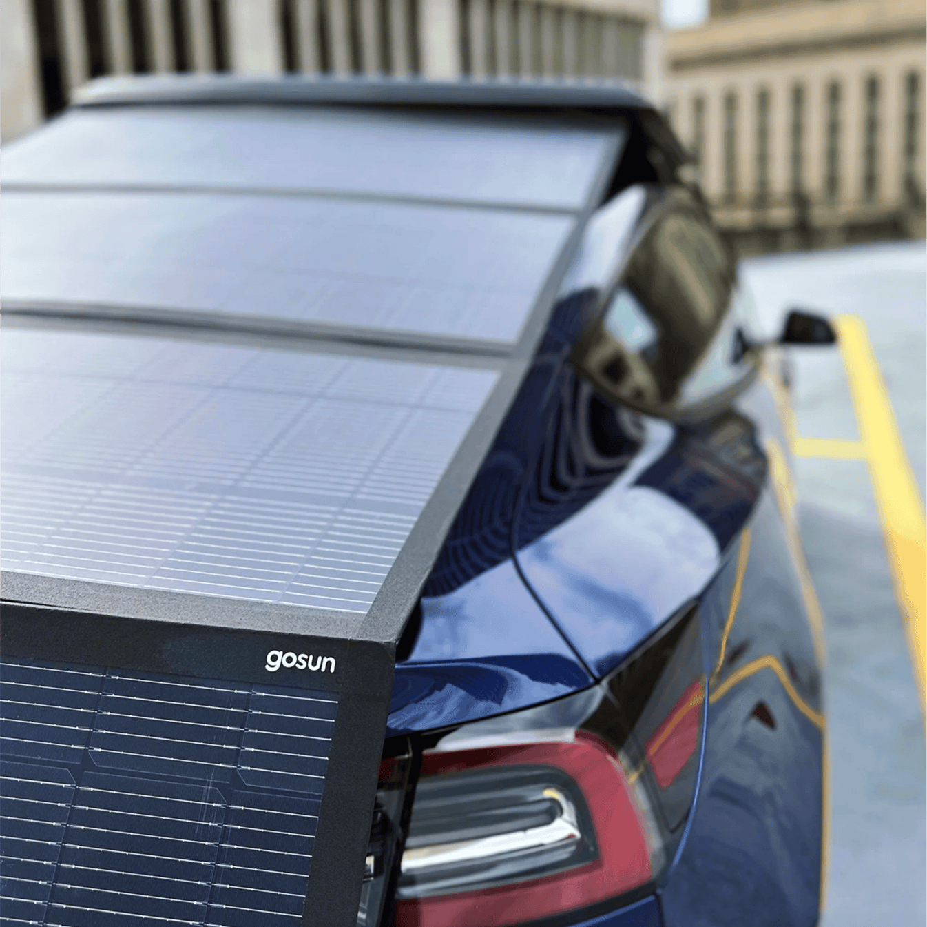 Solar Powered EV Charger | Electric Car Charging by GoSun