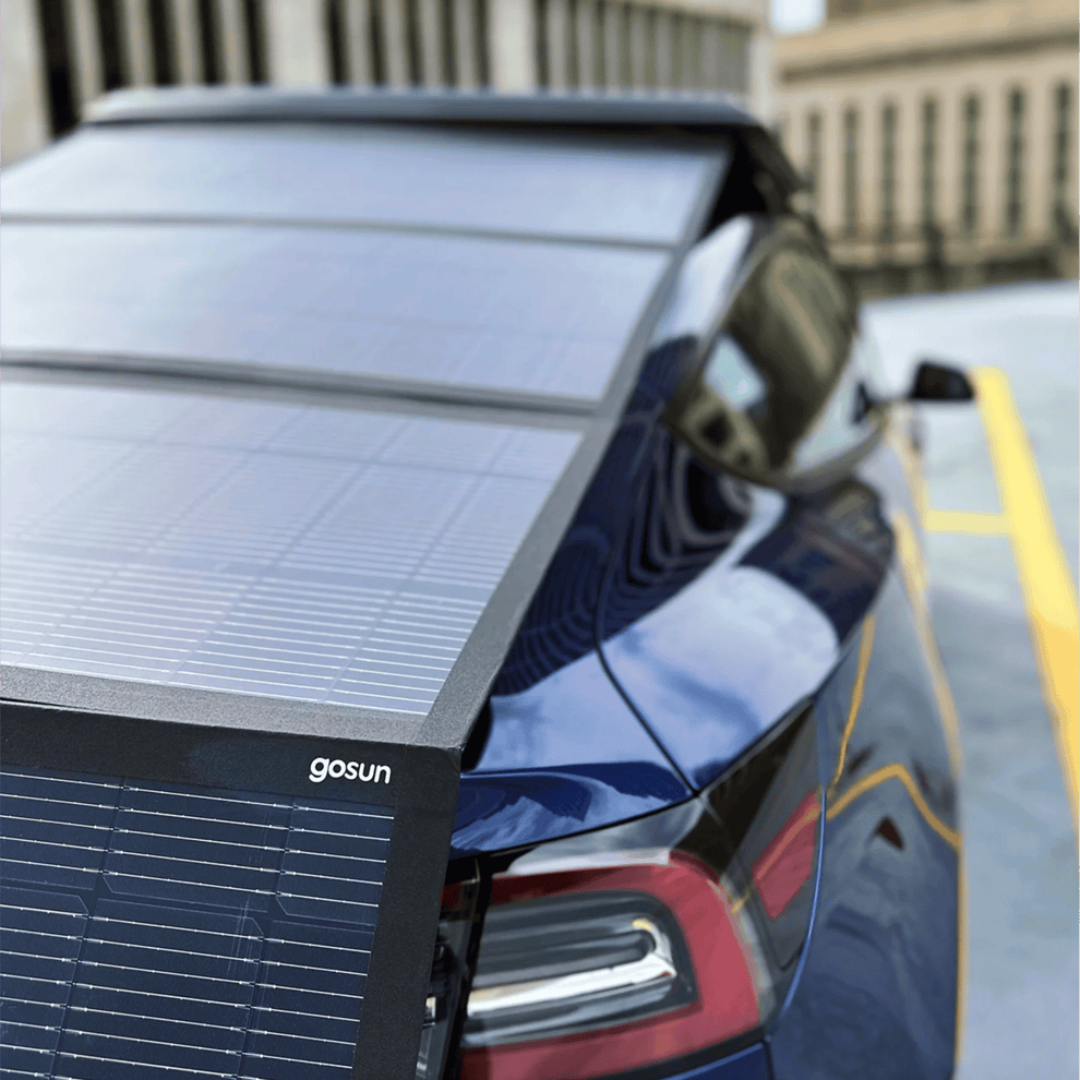 Solar Powered EV Charger | Electric Car Charging by GoSun