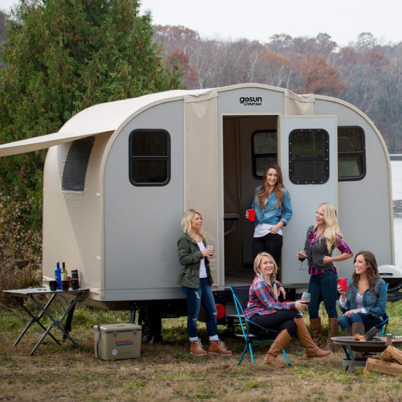Camp365 Solar Trailer – Portable Off-Grid Living by GoSun