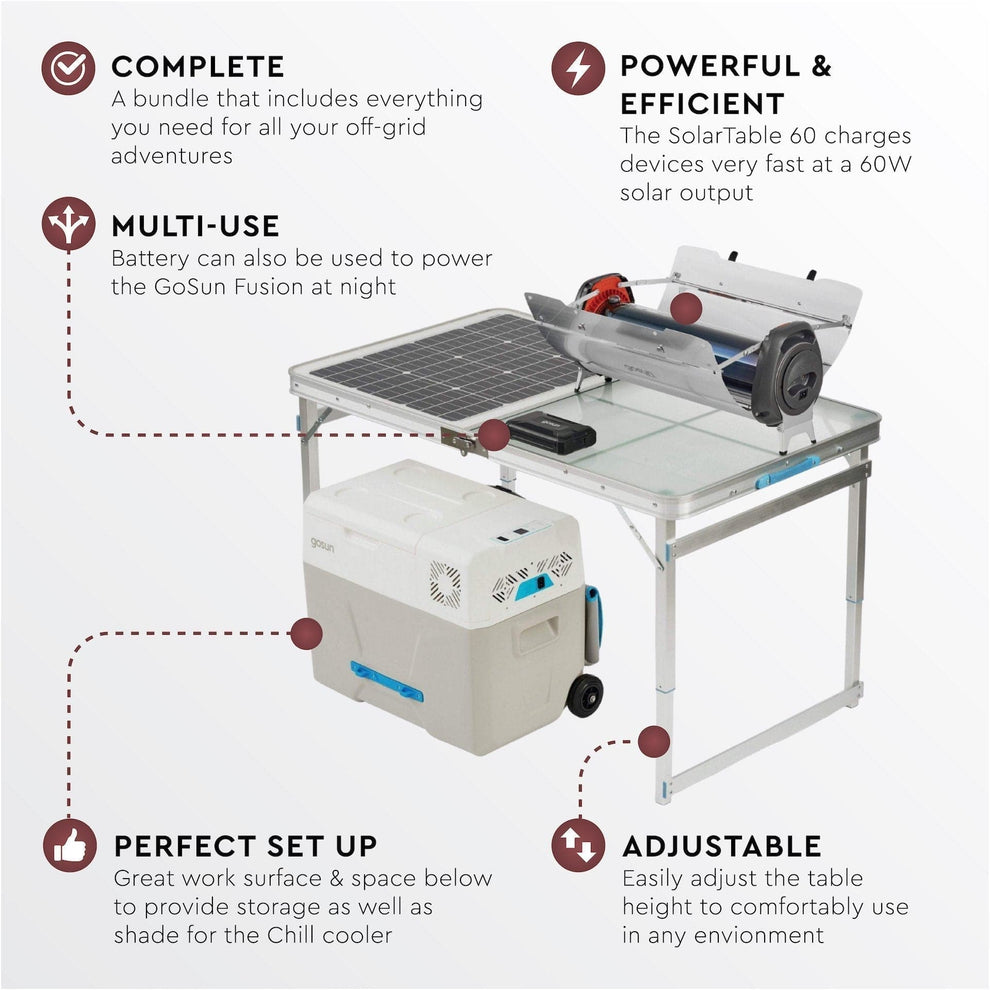 Solar Powered Stove for Outdoor Cooking | GoSun